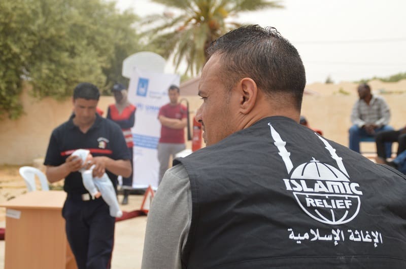 First aid for refugees in Tunisia - Islamic Relief Worldwide