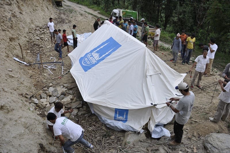 Earthquake-affected families reached - Islamic Relief Worldwide